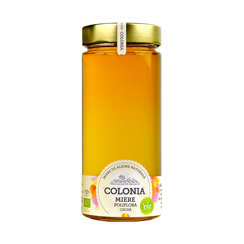 Colonia Polifloral Organic Raw Honey – 800g – Plant Prana